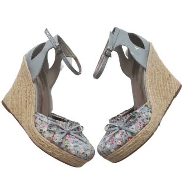 Hot Tomato | Shoes | Hot Tomato Womens Daisy Calico Floral Lolita Bow ...